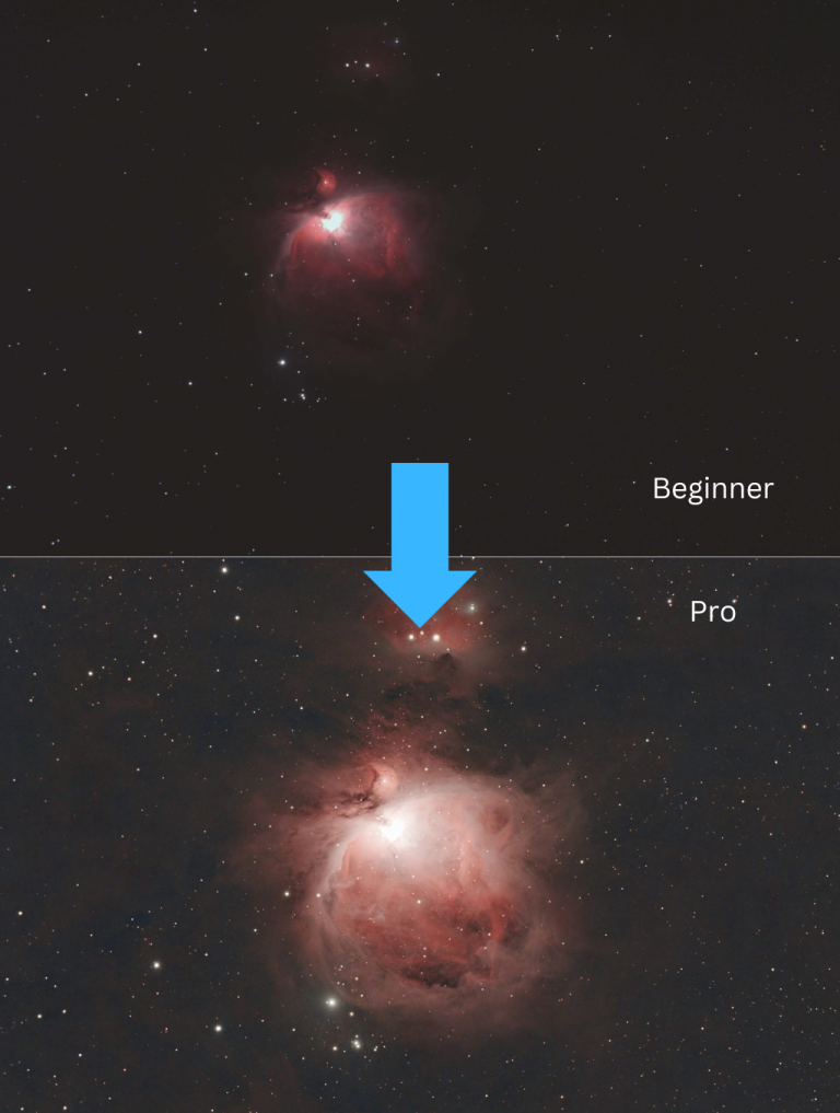 beginner to pro – landing page - AstroEdit